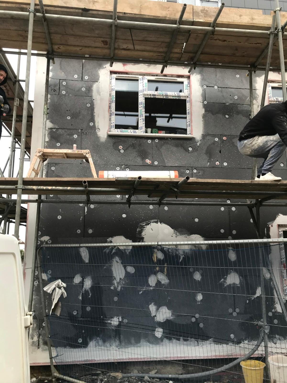 Sidcup area, External Wall Insulation with Silicone Render | Plasterend